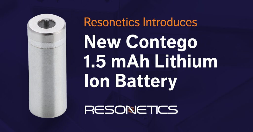 Resonetics Introduces Contego 1.5 mAh, Smallest Rechargeable Standard ...
